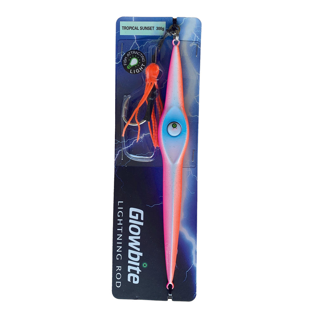 Glowbite Lightning Rod V2 - Tropical Sunset – Fishing Innovators