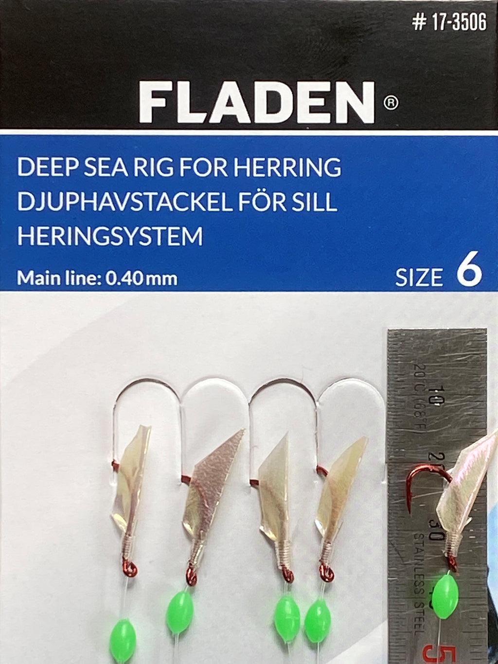 Sabiki Rig Fladen Natural Fish Skin #17-3506 – Fishing Innovators