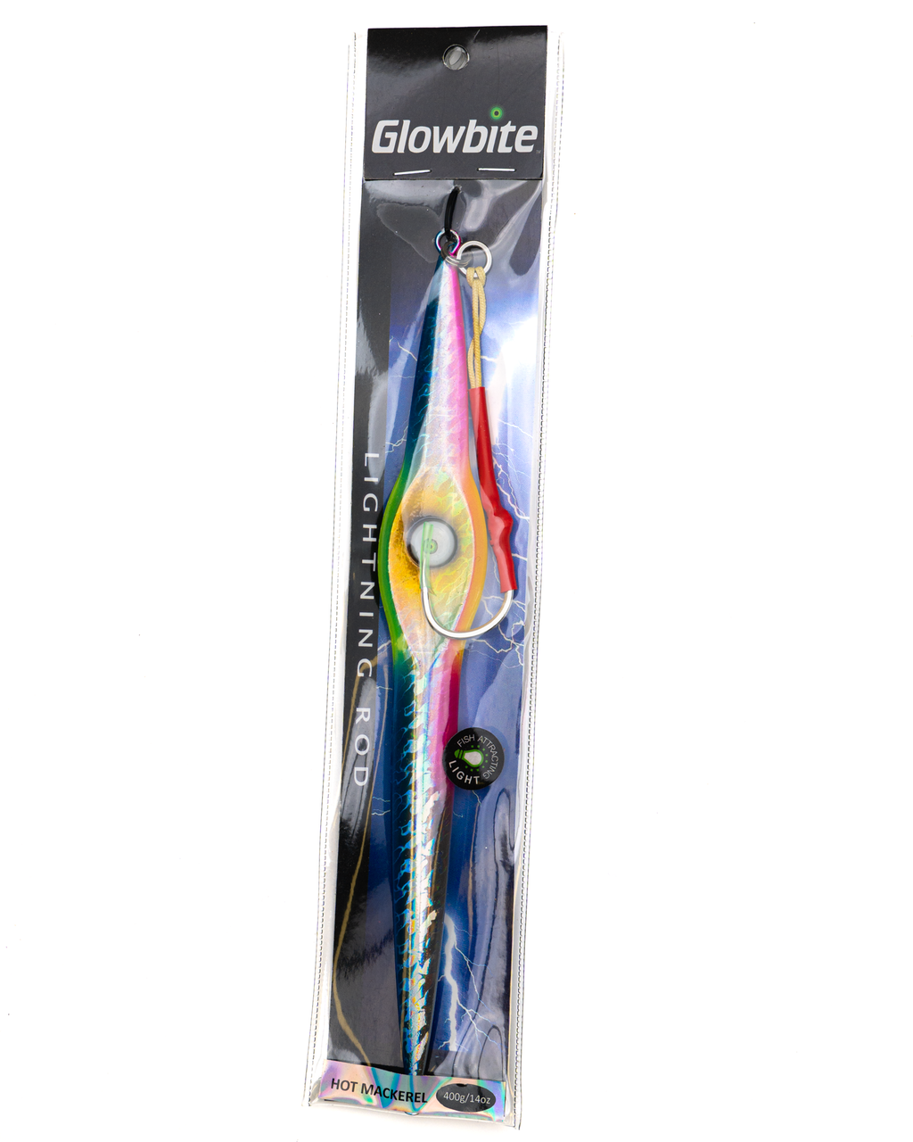Glowbite Lightning Rod – Hot Mackerel – Fishing Innovators